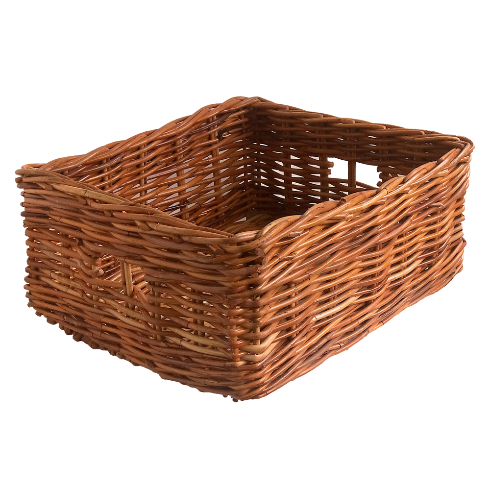 Oblong Wicker Storage Basket In A Choice Of 2 Sizes oblong-wicker-storage-basket-in-a-choice-of-2-sizes