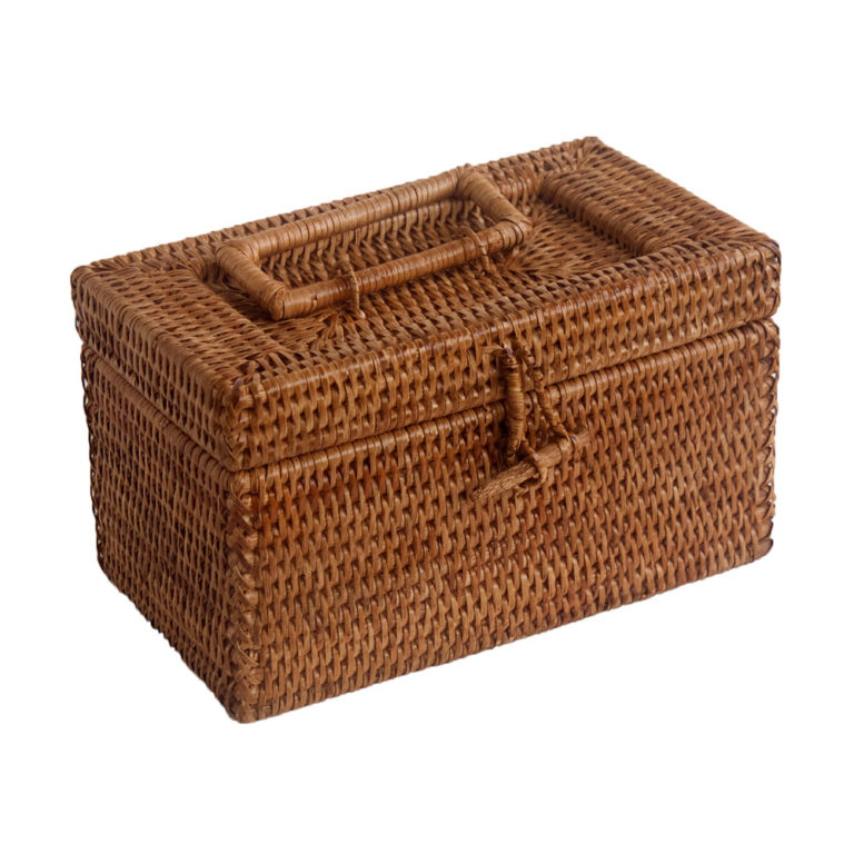 Rattan Trinket Box
