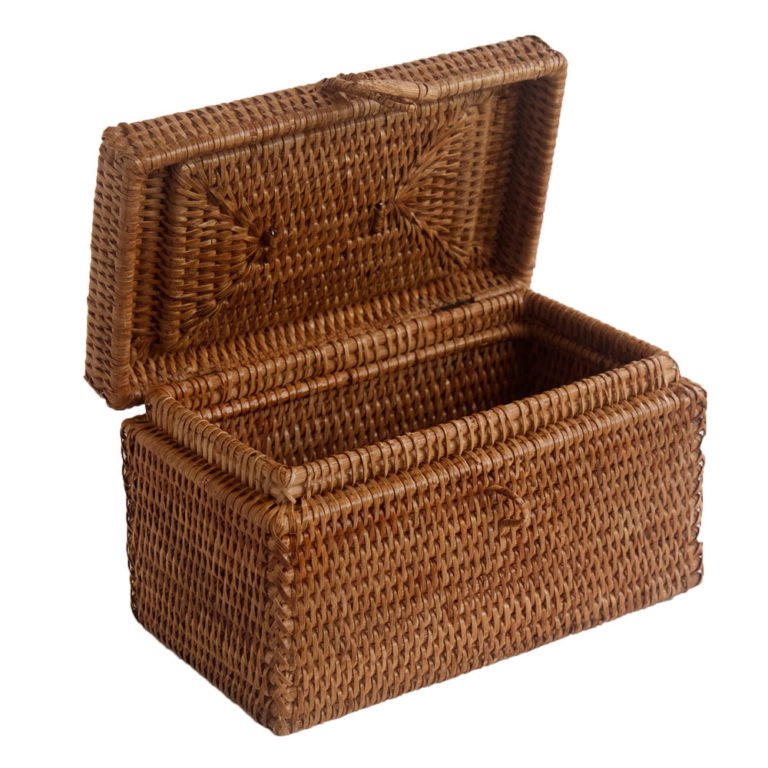 Rattan Trinket Box
